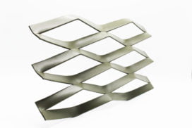 Broadway Architectural Expanded Metal - Locker Architectural Mesh