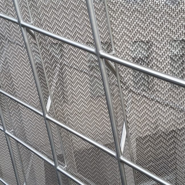 Cladding - Staircase - Locker Architectural Mesh