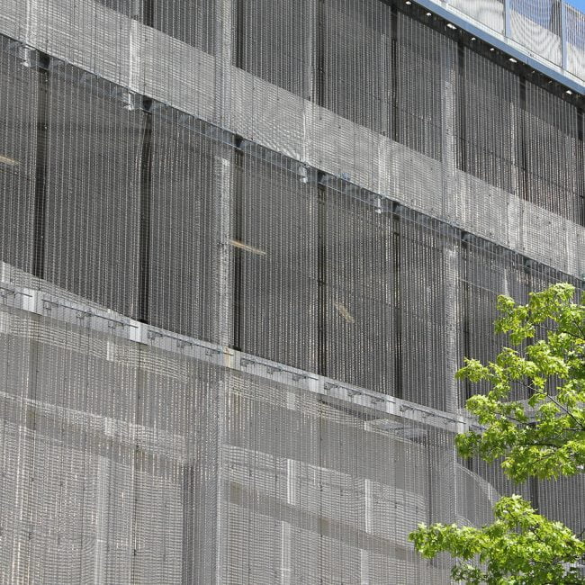 Cladding- Car Park - Locker Architectural Mesh