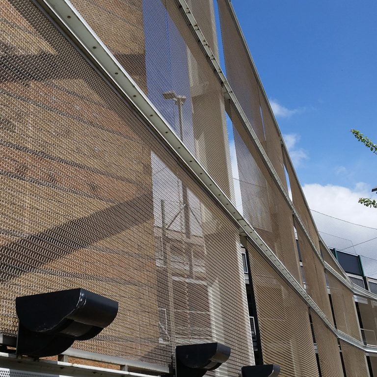 Cladding- Car Park - Locker Architectural Mesh