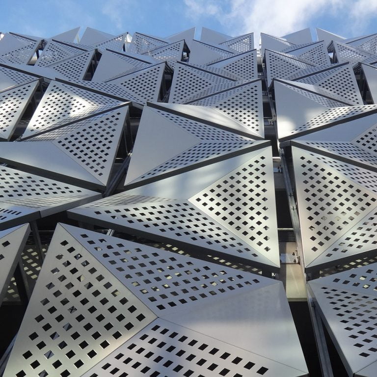 Cladding- Car Park - Locker Architectural Mesh