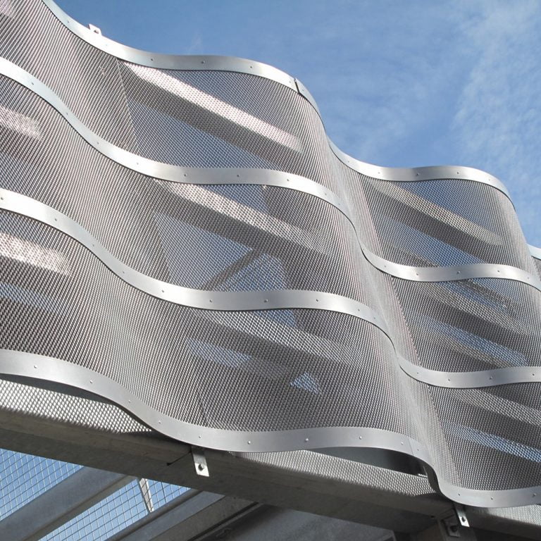 Cladding- Car Park - Locker Architectural Mesh