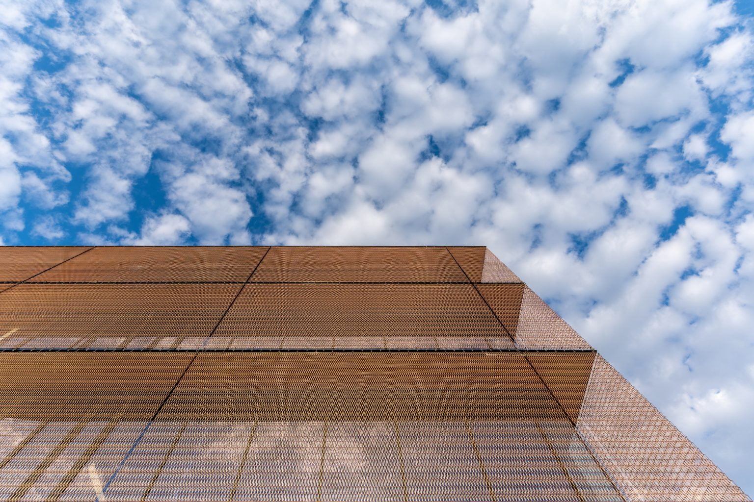 Market Építo at Budapest - Locker Architectural Mesh