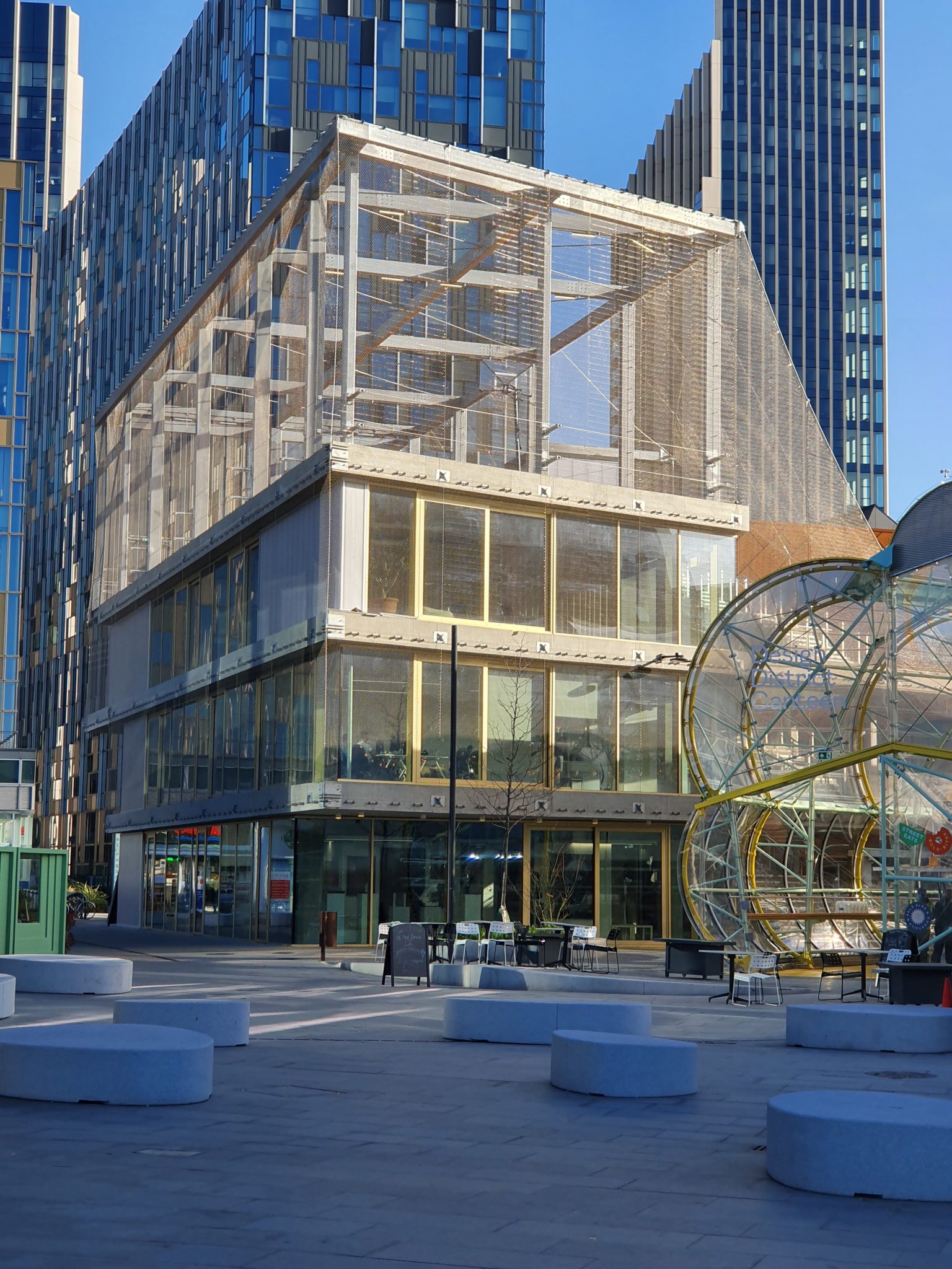 Greenwich Design District - Buildings C1 and D1, London - Locker ...