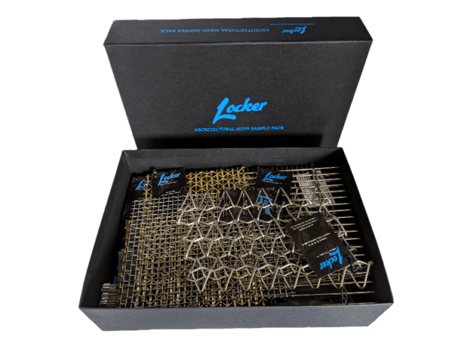 Architectural Mesh Sample Pack - Locker Architectural Mesh
