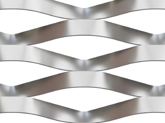 Manhattan XL Architectural Expanded Metal - Locker Architectural Mesh